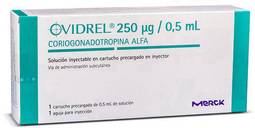 Ovidrel 250ug/0.5ml Solución Inyectable
