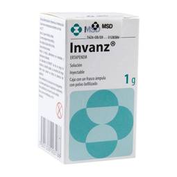 Invanz 1g Polvo liofilizado para Solución Inyectable - 1 und