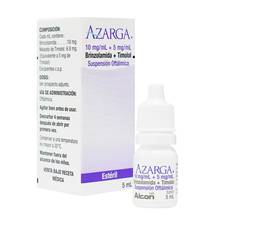 Azarga 10mg/ml- 5mg/ml Suspensión Oftálmica - Frasco 5 ml