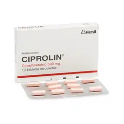 Ciprolin 500mg Tabletas Recubiertas