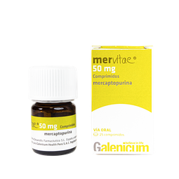 Mervitae 50 mg comprimido - Frasco 25 un