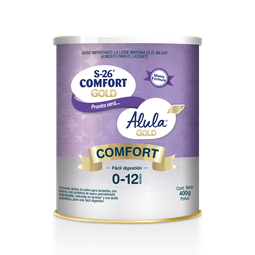 Fórmula Láctea Alula S-26 Comfort 0-12 Meses Lata 400G