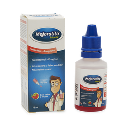 Mejoralito Infantil 100mg/ml Suspensión Frasco 15 ml