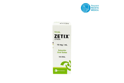 Zetix 10mg/1ml Solución Oral 15ml