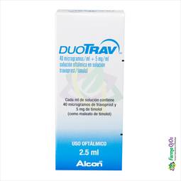 Duotrav gota Oftálmica - Frasco 2.5ml