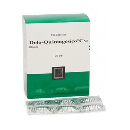 Dolo-Quimagésico 50mg-500mg Cap Blíster 6 und