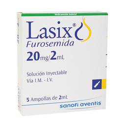 Lasix 20 Mg/2 Ml Solución Inyectable