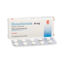 Simeticona 40mg Tabletas Masticables