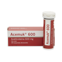 Acemuk 600mg Tabletas Efervescente