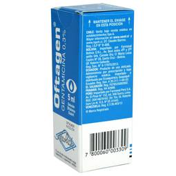 Oftagen 0.3% Solución Oftálmica Frasco 5 ml