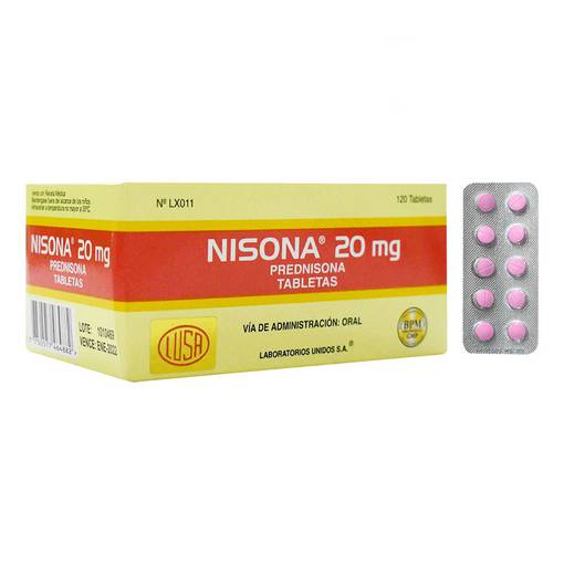 Nisona 20 Mg Tabletas