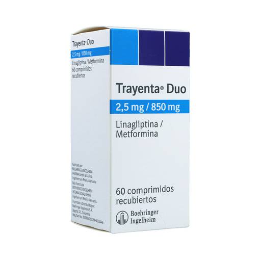 Trayenta Duo 2 5 Mg 850 Mg Comprimidos Recubiertos