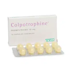Colpotrophine 10mg Cápsulas Vaginales