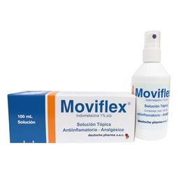 Moviflex 1% Solución tópica Frasco 100 ml
