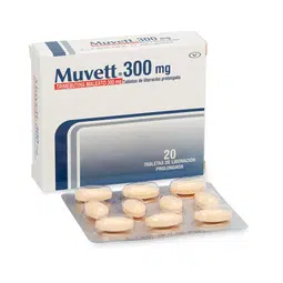 Muvett 300mg Tabletas