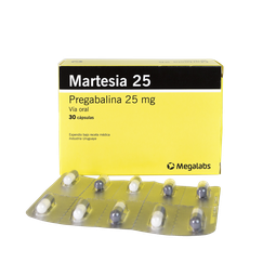 Martesia 25mg Cápsula