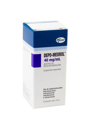 Depomedrol 40mg/ml Suspensión Inyectable -1 und