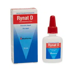 Rynat D 0.05% Sol nasal Frasco 15 ml