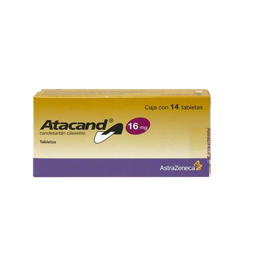 Atacand 16mg Tabletas - Caja 14 und