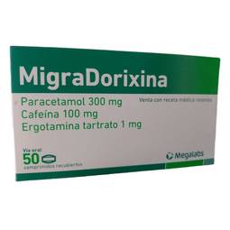 Migradorixina 300mg/100mg - Blíster 5 und