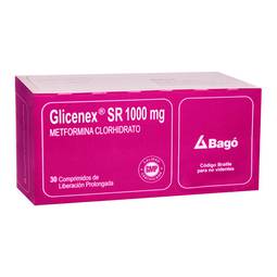 Glicenex SR 1000mg Comprimidos de Liberación Prolongada