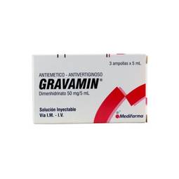 Gravamin 50mg/5ml ampolla x 5ml