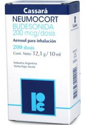 Neumocort 200mcg/dosis Aerosol para Inhalación Frasco 200 dosis