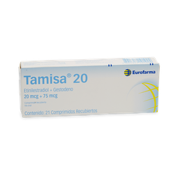 Tamisa 20 20 mcg-75mcg Comprimidos Recubiertos