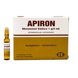Apiron 1g/2ml Solución Inyectable