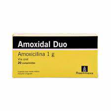 Amoxidal Duo 1 g Compuesto Comprimido - Caja 20 und