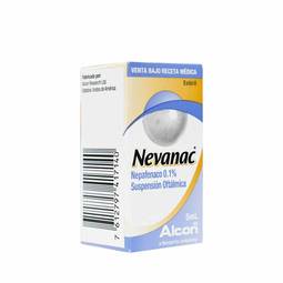 Nevanac 0.1 % Suspensión Oftálmica - Frasco 5 ml