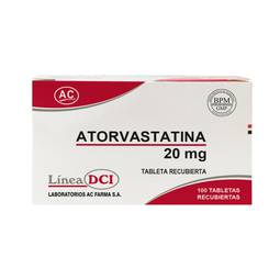 Atorvastatina ACF 20mg Tabletas Recubiertas