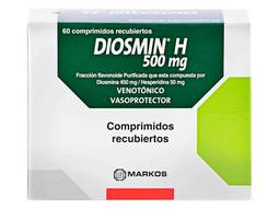 Diosmin H 500mg Comprimidos Recubiertos