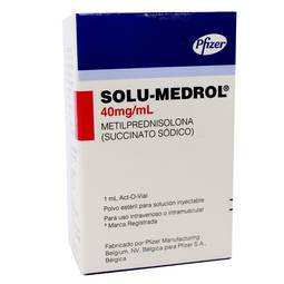 Solu-Medrol 40mg/ml Ampolla 1 ml