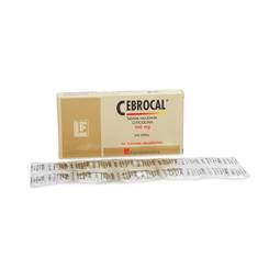 Cebrocal 500mg Tabletas Recubiertas - Caja 10 und