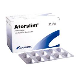 Atorslim 20mg Tabletas Recubiertas
