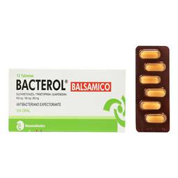 Bacterol Balsámico Tabletas