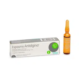 Espasmo Antalgina Solución Inyectable
