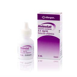 Relestat 0.5 mg/ml Solución Oftálmica Frasco 5 ml