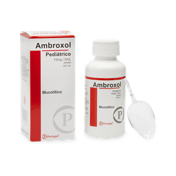 Ambroxol Pediátrico 15mg/5ml Jarabe Frasco 120 ml