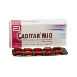 Caditar Mio 200mg-35mg Tableta Recubierta