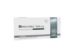 Droxamida 500 mg Cápsula
