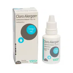Cloro Alergan 1mg/ml Gotas orales Frasco 20 ml