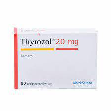 Thyrozol 20mg Tabletas - Caja 50 und