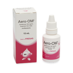 Aero-Om Fresa 100mg/ml Gotas Orales Frasco 15 ml