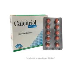 Calcitriol 0.25mg Cápsula Blanda