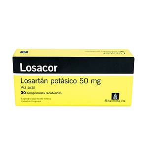 Losacor 50mg Comprimido - Blíster 10 und