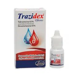 Trazidex Ofteno Susp Oftálmica Frasco 5 ml