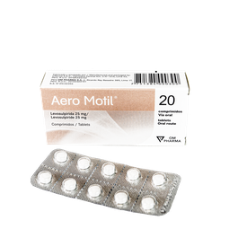 Aero Motil 25mg Comprimidos
