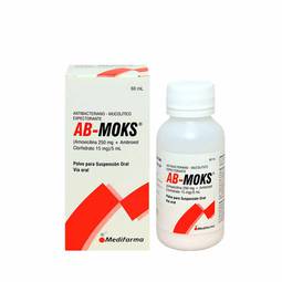 Ab-Moks Polvo para Suspensión Oral Frasco 60 ml